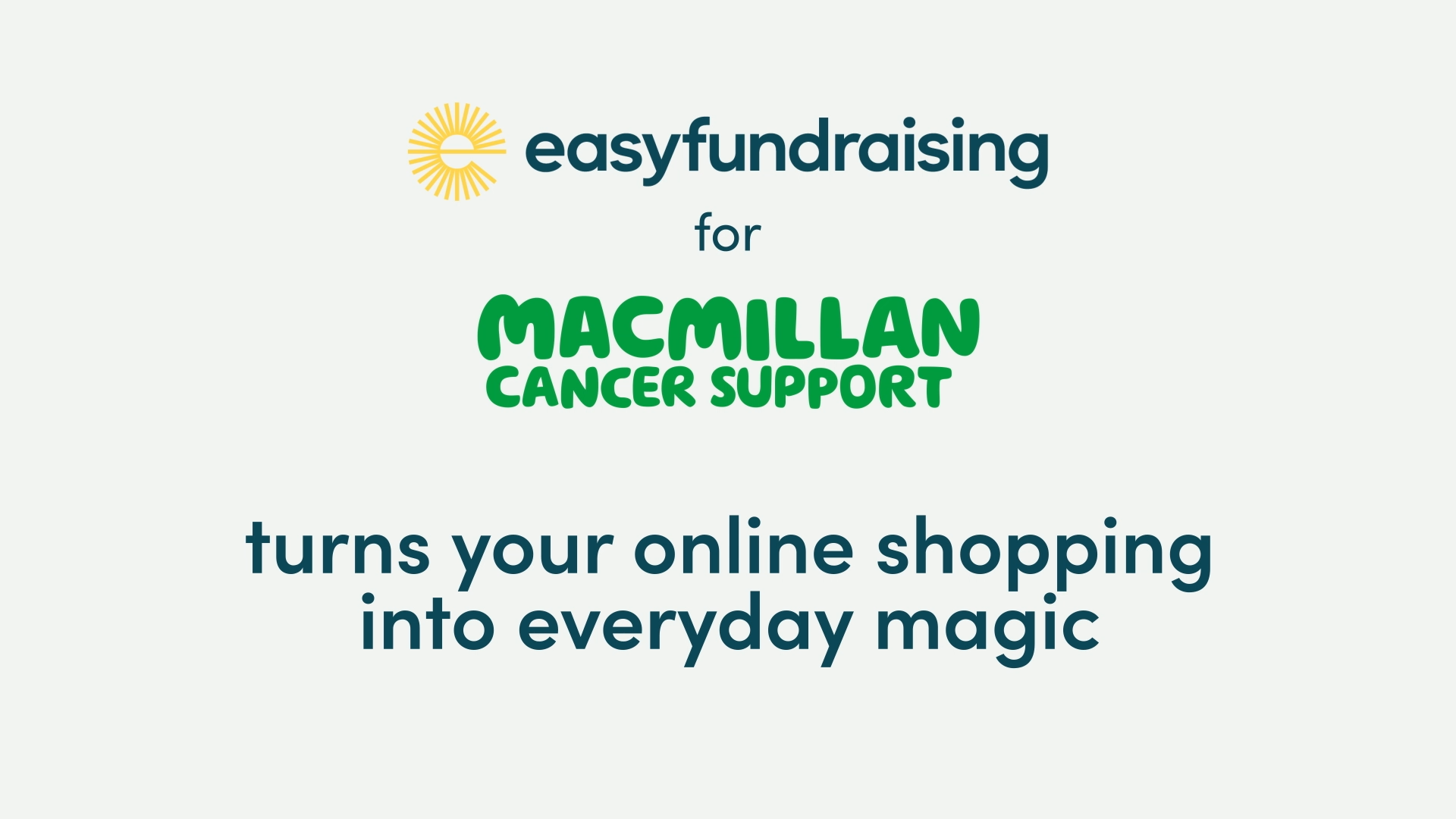 Macmillan Cancer Support Fundraising | Easyfundraising