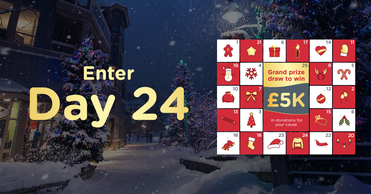 Christmas Advent Calendar - Day 24 | easyfundraising