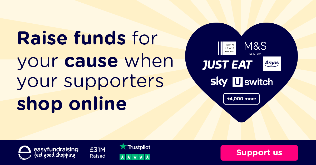 Register your good cause | easyfundraising