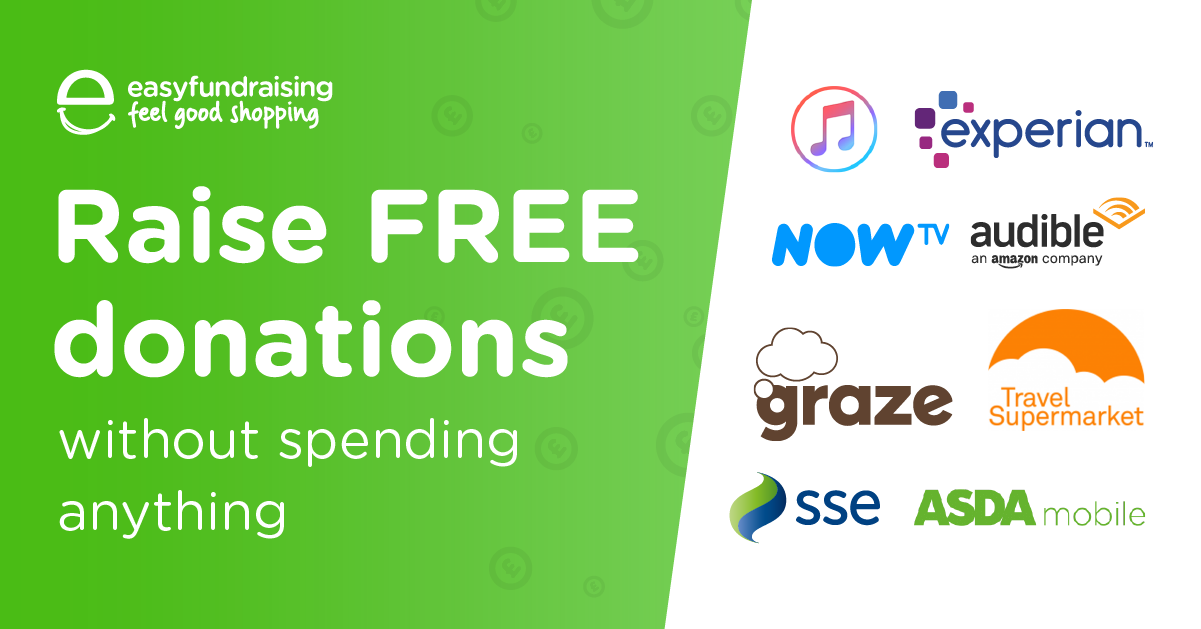 Free Donations thorough Online Shopping | Easyfundraising