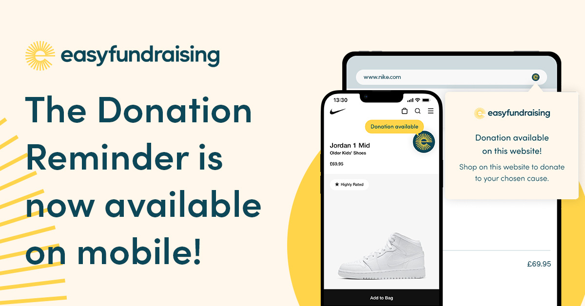 iOS Donation Reminder | easyfundraising