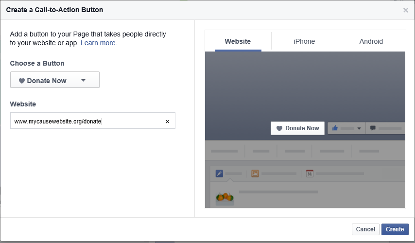 Facebook donate button for charities & good causes | Easyfundraising Blog